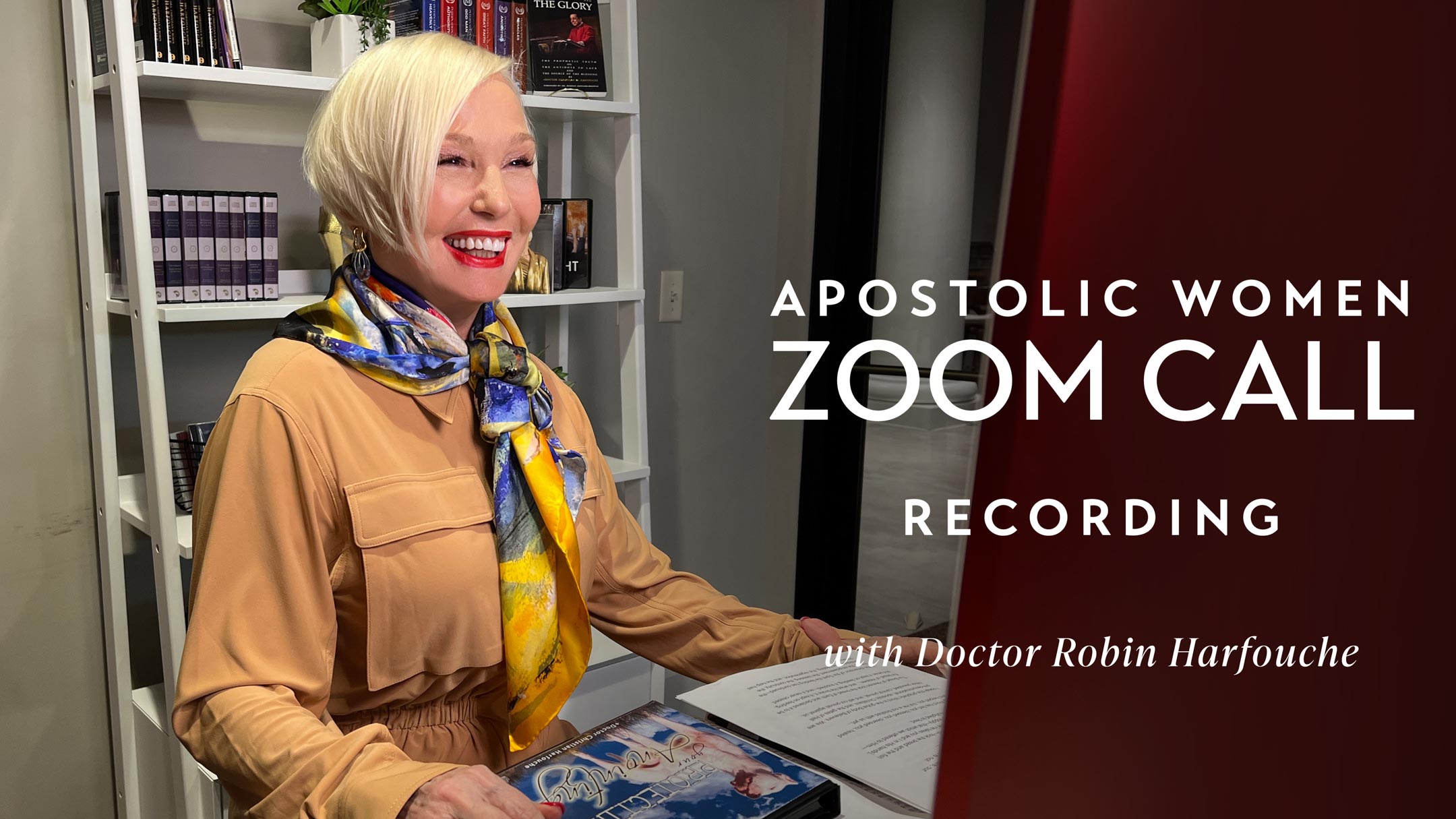 Special Apostolic Women Zoom Call with Doctor Robin Harfouche - 03/30 ...